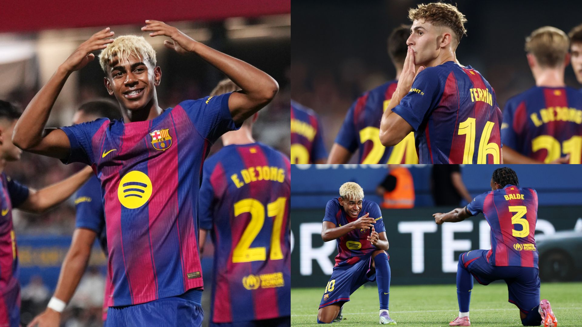 Lamine Yamal is unstoppable but Fermin Lopez steals the show as rampant Barcelona destroy Como ...